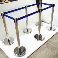 Review Standing Barrier Tiang Antrian Railing Stand Pembatas Antrian ...