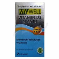 Jual Mywell Vitamin D3 Murah - Harga Terbaru 2024
