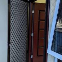Review Pintu Alumunium Ram nyamuk Pintu Expanda - Cokelat | Tokopedia