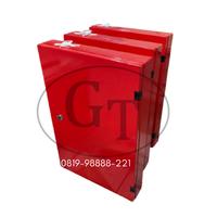 Review Box Panel Listrik 500x400x200mm Indoor Powder Coating Merah SPHC ...