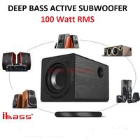 Review iBASS SUBWOOFER ACTIVE 6,5 INCH 100 WATTS RMS LINE OUT IN DEEP ...
