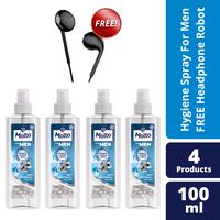 Review Molto Fabric Hygiene Spray For Men 100 Ml Free Headphone Robot ...