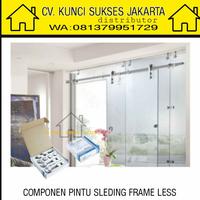 Jual Pintu Kaca Frameless Terbaik - Harga Murah April 2025 & Cicil 0%