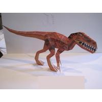 Review Tomb Raider red Raptor Papercraft | Tokopedia