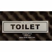 Review Acrylic Toilet Sign Signage Rambu Simbol Akrilik Kamar Mandi 5 x ...