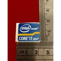 Review Stiker Logo Core i7 Original intel Core i7 logo Sticker - i7 Gen ...