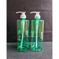 Review botol pump 1000ml pet rf ijo / Botol pump 1 liter Ijo model Rf ...