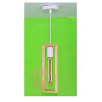 Review Lampu gantung rustic kayu jati belanda persegi panjang vintage ...