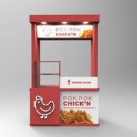 Jual Gerobak Fried Chicken Terbaik - Harga Murah Januari 2024 & Cicil 0%