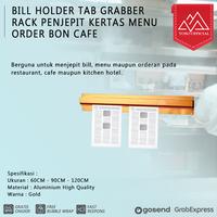 Review TOSO BILL HOLDER TAB GRABBER RACK PENJEPIT KERTAS MENU ORDER BON ...