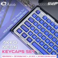 Review Akko MDA Keycap Set Neon - Keycaps | Tokopedia