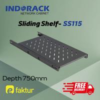 Review Sliding Shelf Close Rack Flat Ambalan Tatakan Rack Server 750mm ...