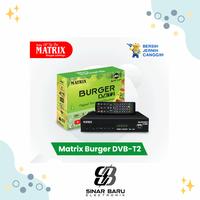 Review Set Top Box STB Matrix Burger Hijau DVB T2 HD Receiver TV ...