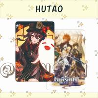Review photo card fan-made genshin impact - hutao | Tokopedia