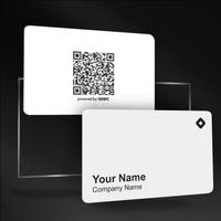 Review Qubic Card NFC Smart Business Card Kartu Nama Pintar - PVC ...