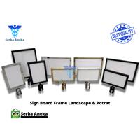 Jual Sign Board Terlengkap - Harga Grosir & Murah Maret 2025