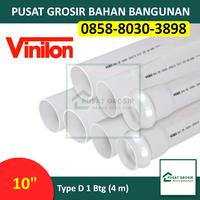 Jual Pipa Pvc 10 Inch Terbaik - Harga Murah April 2025 & Cicil 0%