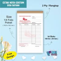 Jual Nota Custom Murah & Terbaik - Harga Terbaru Mei 2024