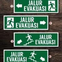 Jual Rambu Rambu Evakuasi Terlengkap - Daftar Harga Juni 2024 & Cicilan 0%