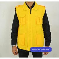 Review Rompi Kerah/Rompi Lapangan/Rompi Tactical/Rompi Ripstok - Kuning ...