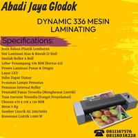 Jual Laminating Dynamic Terlengkap - Daftar Harga Juni 2024 & Cicilan 0%