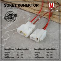 Jual Socket Kabel 2 Pin Terbaik - Harga Murah Mei 2024 & Cicil 0%