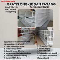 Jual Rak Gondola Terbaik - Harga Murah Juni 2024 & Cicil 0%