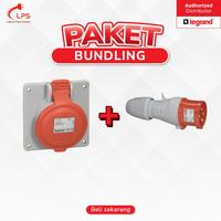 Review Legrand Plug dan Socket Panel Mounting P17 16A 5 pin IP44 Merah ...