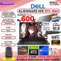 Review LAPTOP DELL ALIENWARE M15 R5 RTX3060 AMD RYZEN 7 5800 32GB 1TB ...