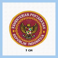 Review Bordir Logo Kemhan Kementerian Pertahanan PDL / Lokasi UNHAN ...