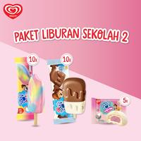 Review Paket Liburan Sekolah 2 - Es Krim/Ice Cream Wall's | Tokopedia