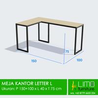 Jual Meja Kantor Letter L Terbaik - Harga Murah April 2024 & Cicil 0%