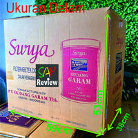 Gudang Garam Surya Kaleng - Isi 50 Lengkap Oktober 2025