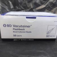 Review BD Vacutainer 22GA Flashback Needle | Tokopedia