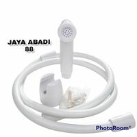 Review Jet Shower Putih Lengkap / Shower Cebok Komplit | Tokopedia