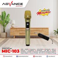 Jual Mic Advance 103 Murah - Harga Terbaru 2024