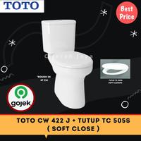 Review CLOSET DUDUK TOTO CW 422 J / KLOSET DUDUK TOTO CW422J DUAL FLUSH ...