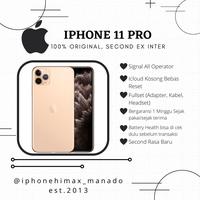 Harga iPhone 11 Pro Second Terbaru Oktober 2022