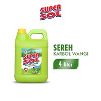 Review Supersol Karbol Wangi Sereh Jerigen 4 liter | Tokopedia