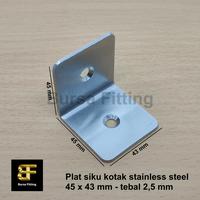 Jual Siku Stainless Steel Terbaik - Harga Murah Mei 2024 & Cicil 0%