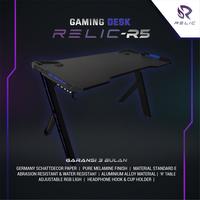 Review Gaming Desk Relic / Meja Gaming / Premium / Meja Gaming RGB ...
