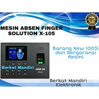Jual Mesin Absen Solution X105 Terlengkap - Daftar Harga Februari 2024 ...