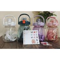 Review BOTOL MOTIVASI VIRAL / BOTOL BIG BELLY GEMOY FREE STICKER 2D ...