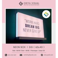 Jual Neon Box Acrylic Terbaik - Harga Murah Mei 2024 & Cicil 0%