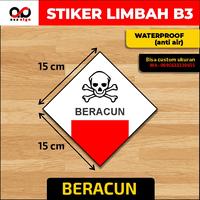 Review STIKER LABEL LIMBAH B3 - BERACUN - 15x15 | Tokopedia