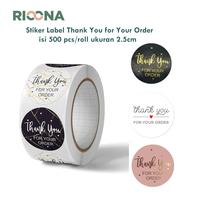 Jual Stiker Label Thank You For Order Terlengkap - Daftar Harga April ...
