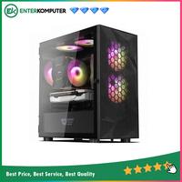 Review Casing Aigo Darkflash DLM21 Mesh (Black/White) | Tokopedia