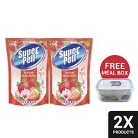 Review Superpell Pembersih Lantai Korean Strawberry 770ml Free Lock n ...