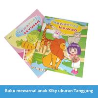 Review Buku mewarnai anak / coloring book for kids Kiky (ukuran ...