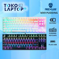 Review Rexus MX9P / MX9 Pudding TKL RGB Gaming Keyboard | Tokopedia